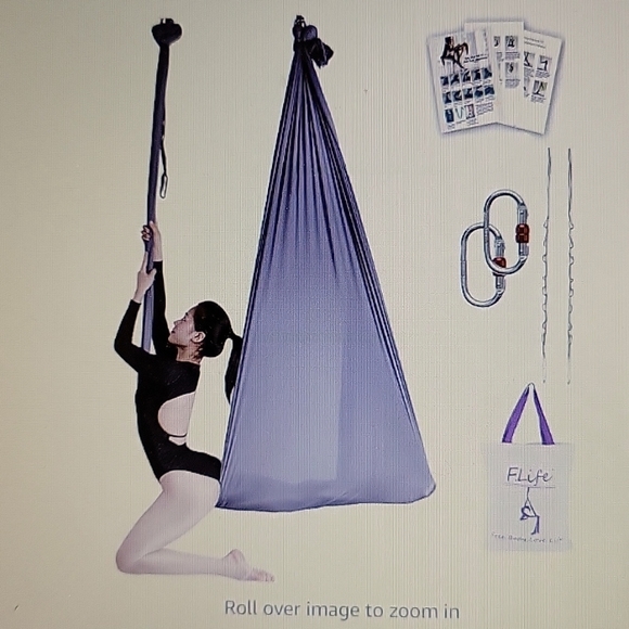 F.Life | Other | Flife Aerial Silk Yoga Hammock Swing Inversion ...